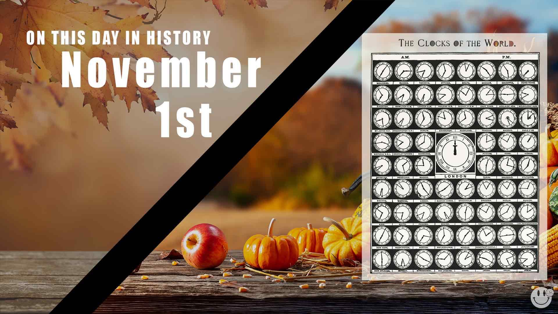 November 1 in History - Today in History
