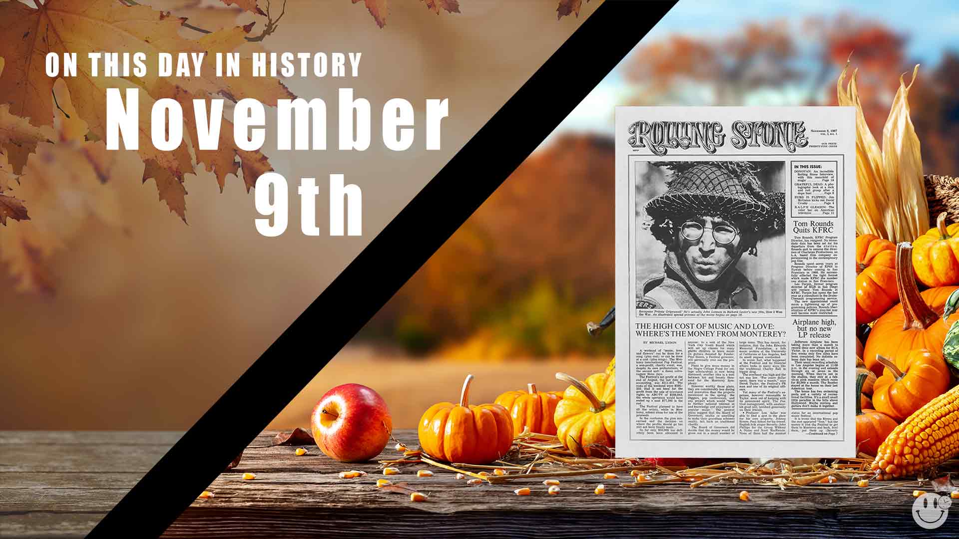 November 9 in History - Today in History
