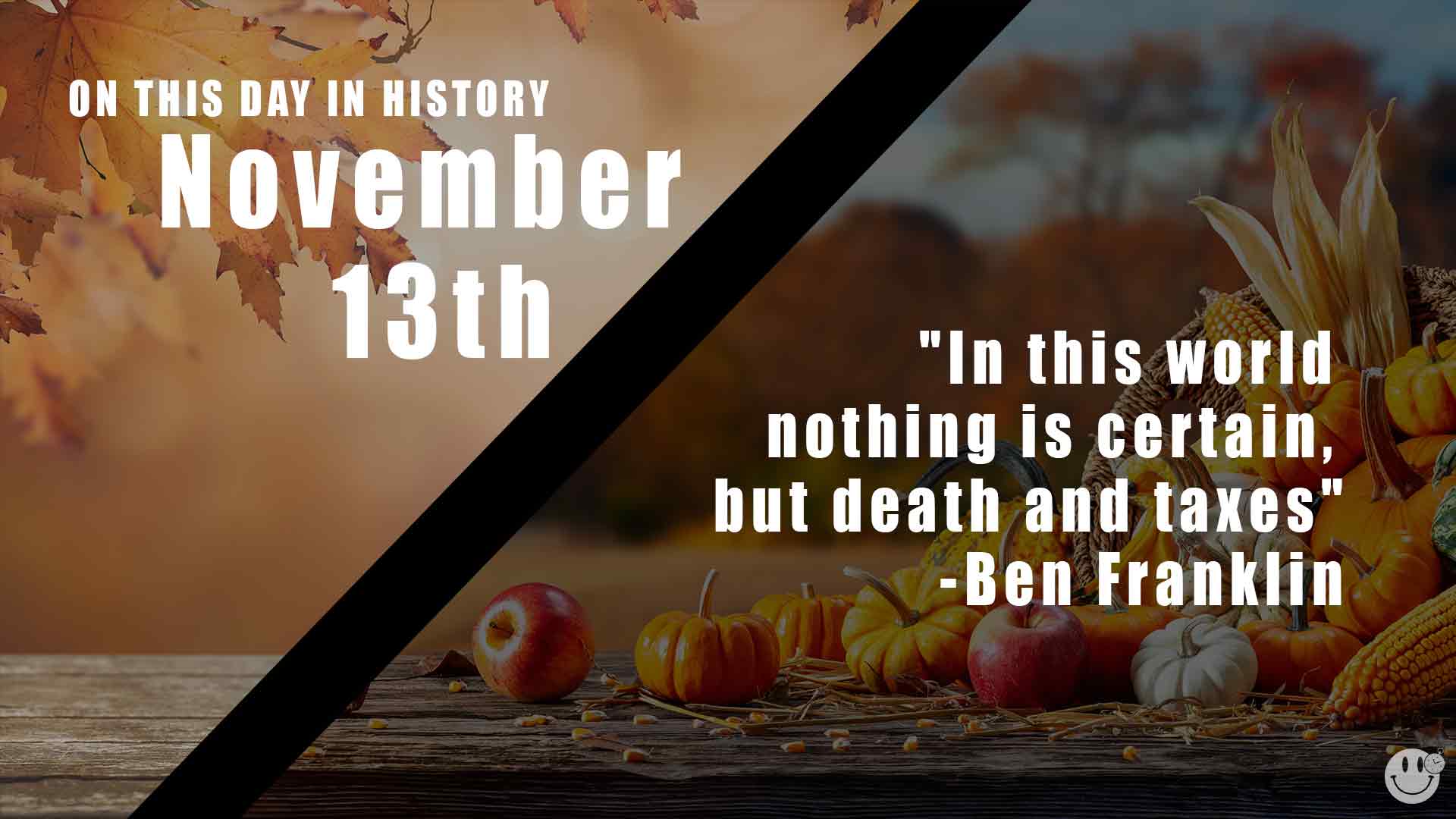 November 13 in History - Today in History